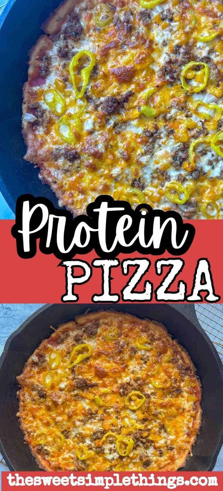 High Protein Pizza Recipe - Low Calorie, Macro-Friendly