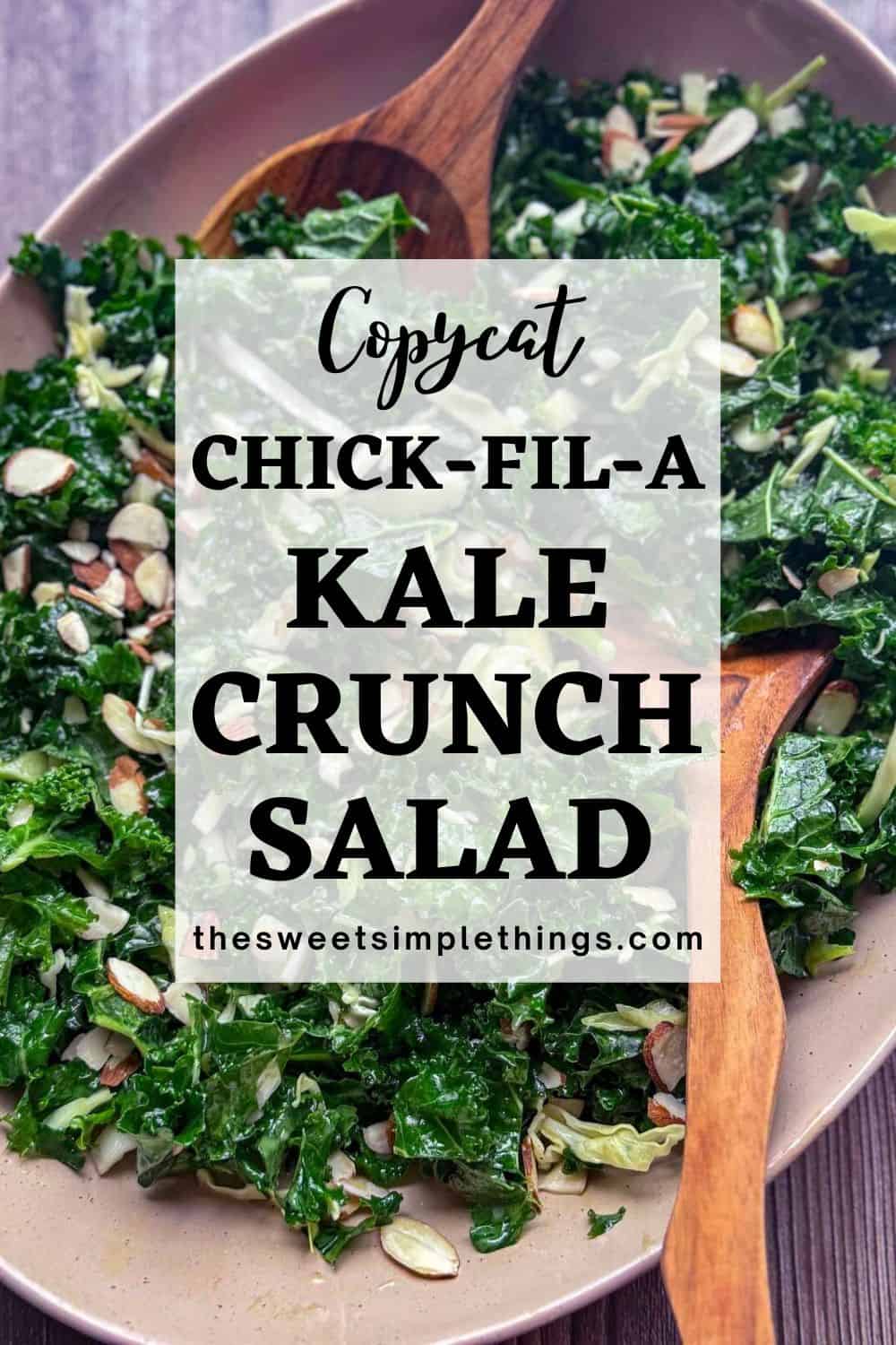 Easy Chick-Fil-A Kale Crunch Salad - Copycat Recipe