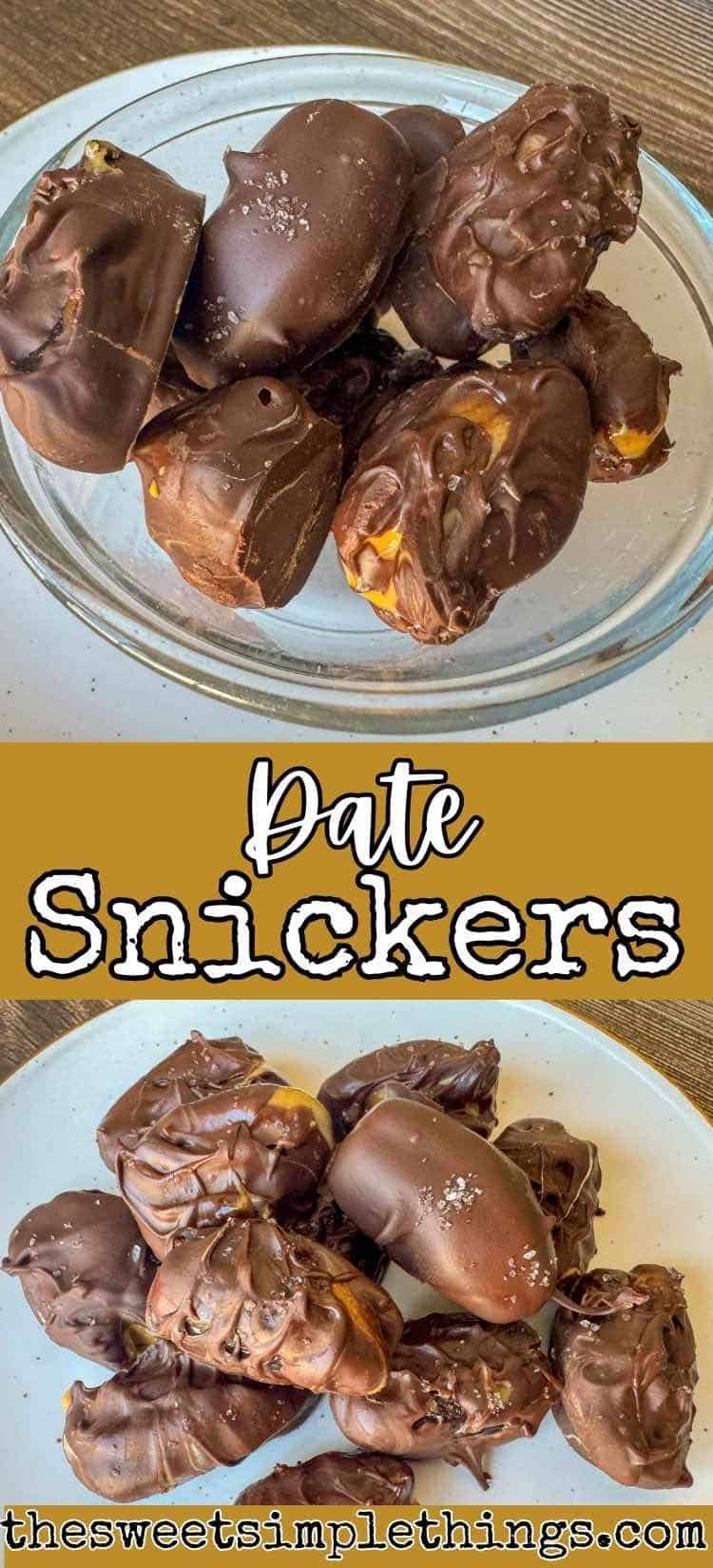 3 Ingredient Date Snickers Bars - Healthy & Easy Recipe - Healthy ...