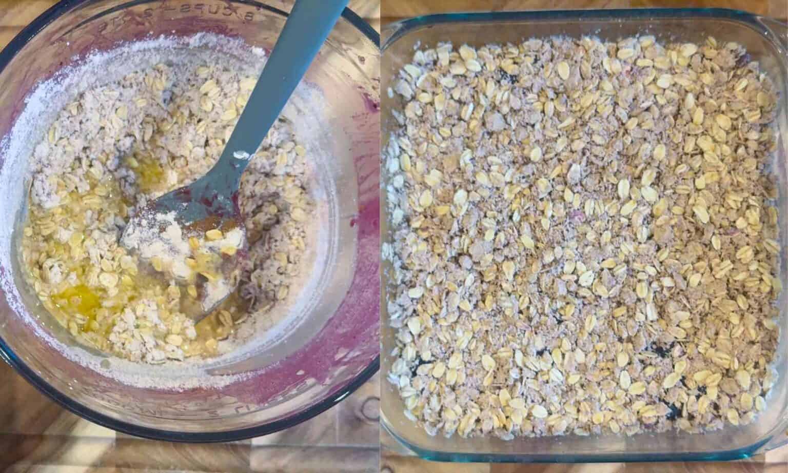 High Protein Blueberry Crumble - Delicious Breakfast Recipe