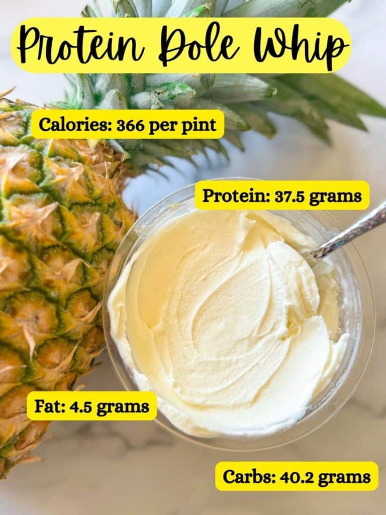 Easy Ninja Creami Dole Whip - Protein Version - The Sweet, Simple Things