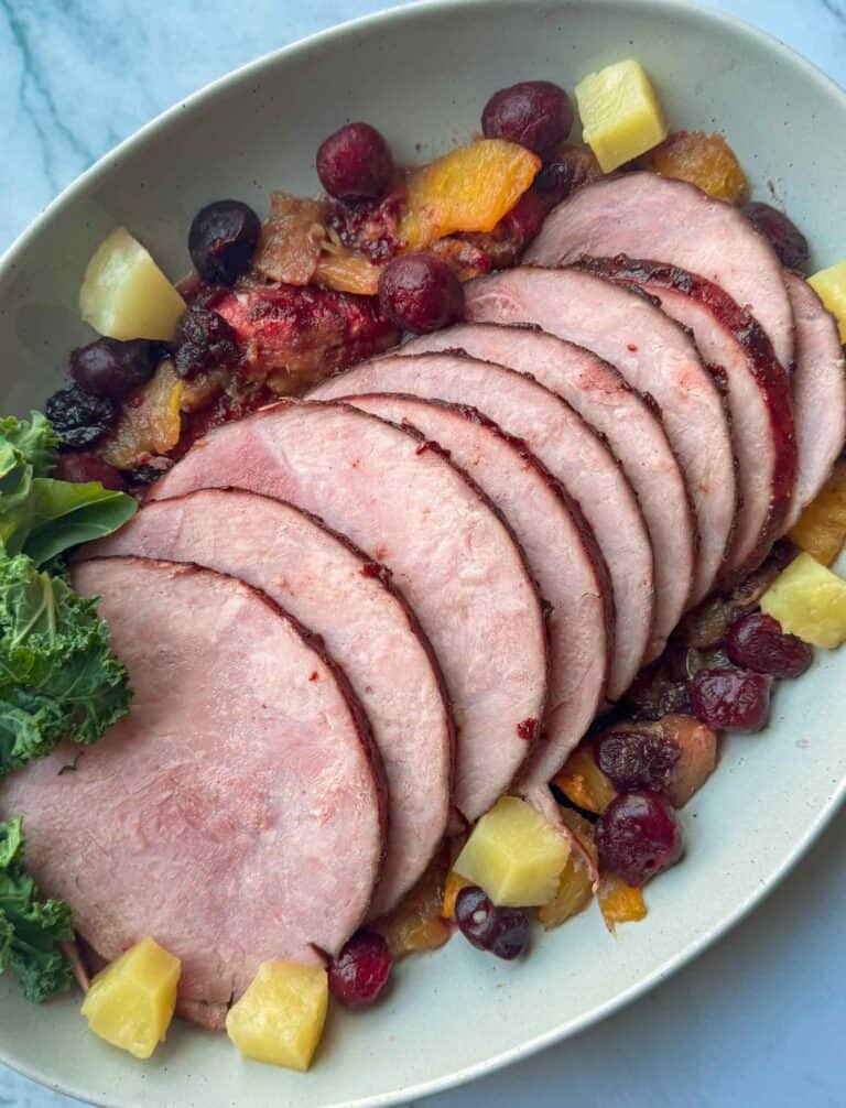 Traeger Smoked Ham Recipe with Pineapple Cherry Glaze - Healthy Recipes ...