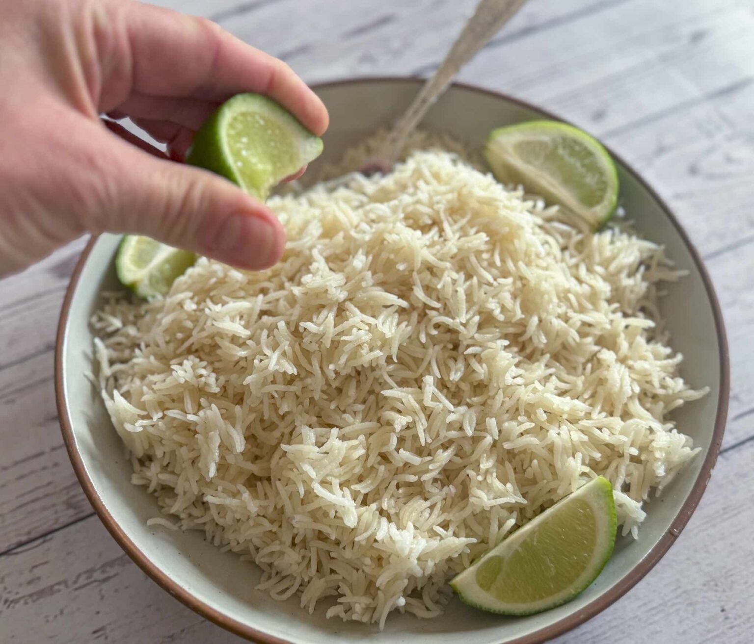 Easy Coconut Basmati Rice in the Instant Pot