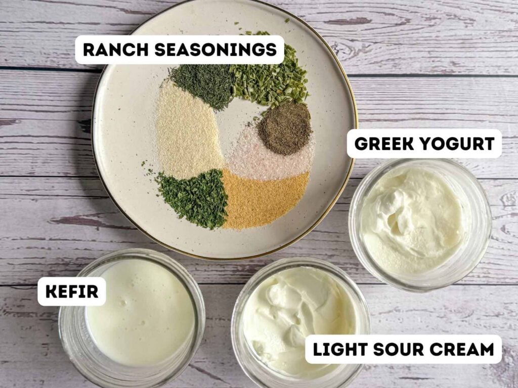Creamy Protein Ranch Dressing - Healthier Ranch Dip - The Sweet, Simple ...