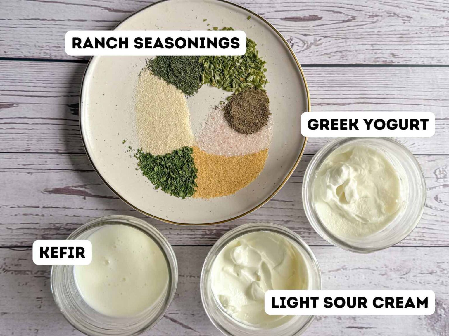 Creamy Protein Ranch Dressing - Healthier Ranch Dip - The Sweet, Simple ...