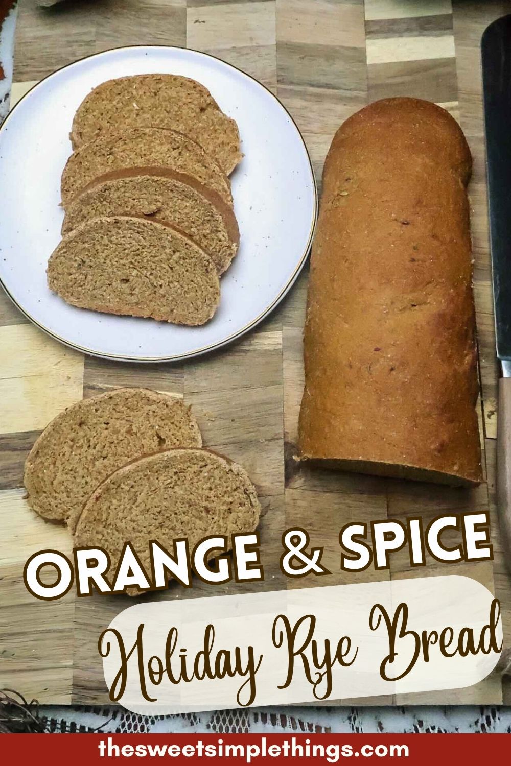 Wholesome Swedish Rye Bread (Limpa) - The Sweet, Simple Things